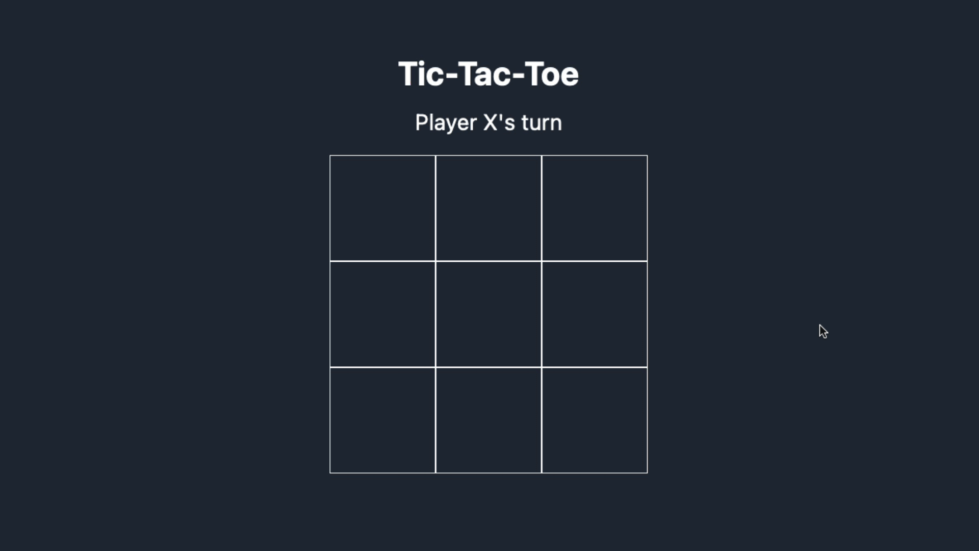 GitHub - FaresG/tic-tac-toe: Tic tac toe game